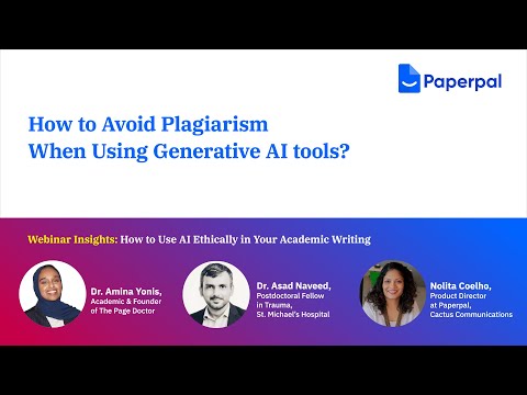 How to Avoid Plagiarism When Using Generative AI tools | Paperpal