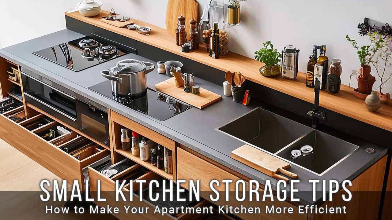 Small Kitchen Storage Tips: How to Make Your Apartment Kitchen More Efficient