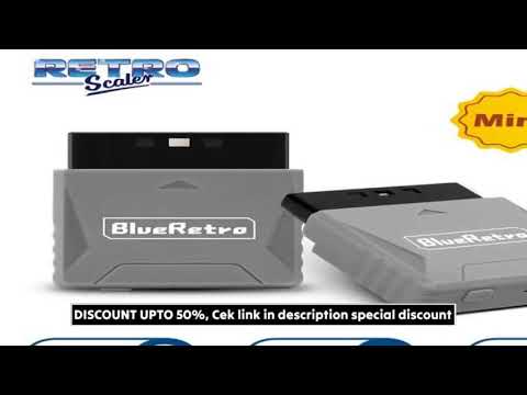 RetroScaler Mini Blueretro Receiver Adapter for PS1 PS One PS2 Compatible with 8bitdo PS4