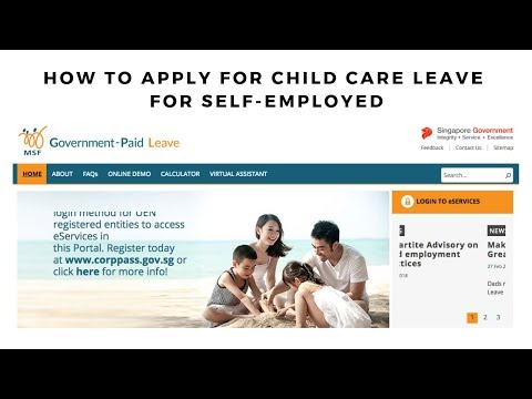 How to claim for government paid child care leave in Singapore
