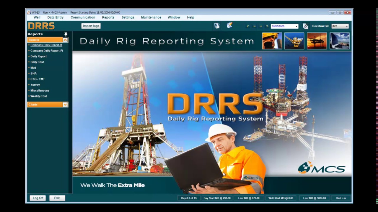 How to generate daily drilling reports