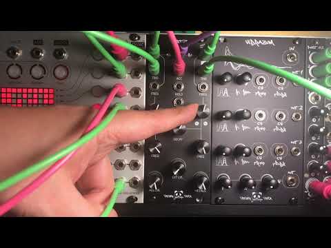 Patching Panda Hatz V2 Dynamic Analogue Hi-hat Module | Reverb