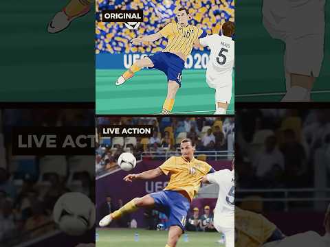 EURO 2024 Intro (Original vs Live Action) #viral #trending #nostalgia