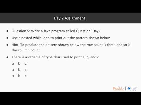 Learn Java 11 in 7 Days Result Day 2 | packtpub com - Mind Luster