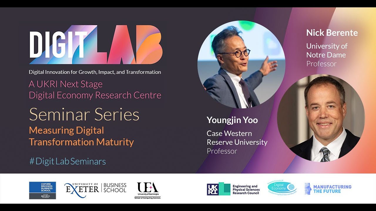 Measuring Digital Transformation Maturity - DIGIT Lab Seminar Series 10.03.2022