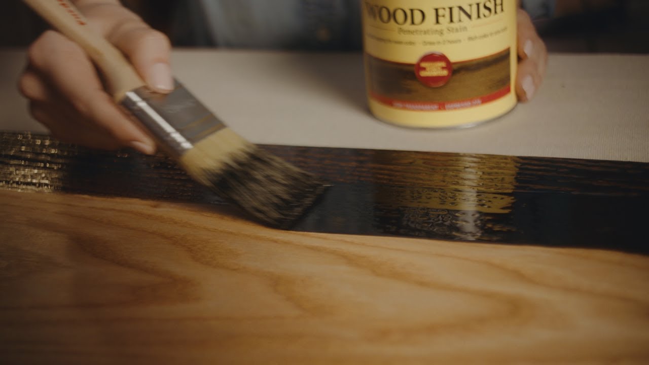 Minwax® | How to Get Beautiful Results with Oil-Based Stain