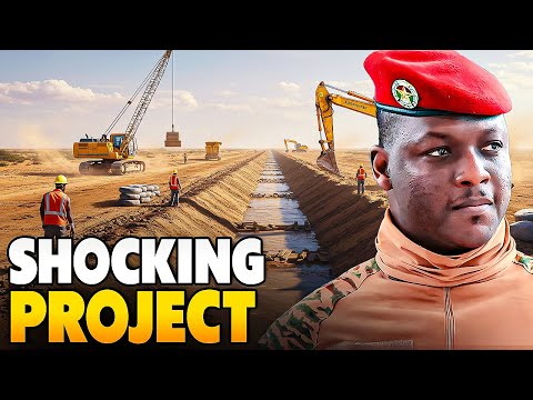BREAKING: Ibrahim Traoré Begins Africa’s Biggest Irrigation Project Ever!