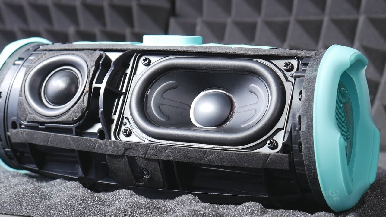 Remove JBL Charge 5 Speaker Grill + Bass Excursion Test