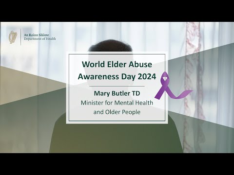 World Elder Abuse Awareness Day 2024 | Minister Butler