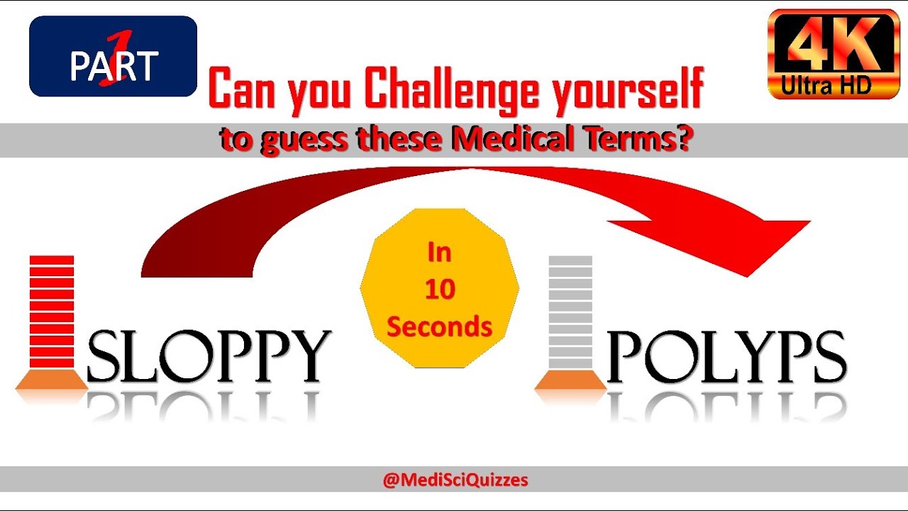 The Ultimate Medical Terminology Quiz ⋮ Part 1 #mandhmcqs #MediSciQuizzes