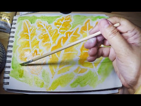 Crayon Resist Watercolor Technique | Art Ideas for Kids
