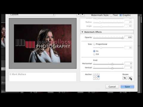 How To Create Watermarks for Your Photographs in Lightroom 5 | Expert ...