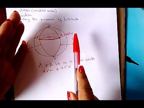 longitudes and latitudes