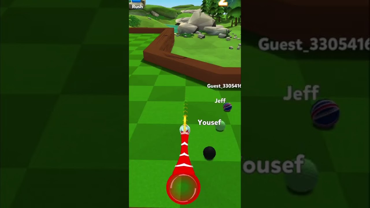 Golf Battle - Most usefull Trickshot  of Pine Forest !!