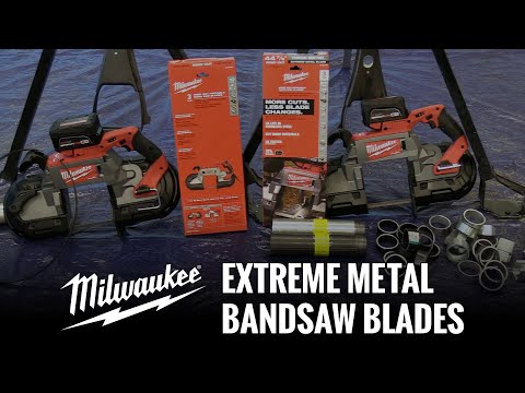 Milwaukee Bandsaw Blades - Old vs. New