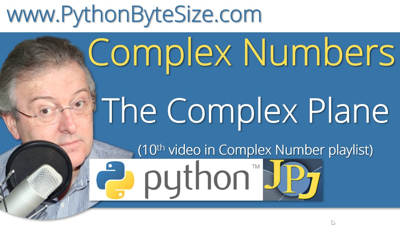 Python Complex Numbers (10) The Complex plane