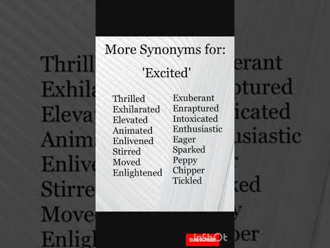 synonyms for Excited #shortsvideo #shortsfeed #shorts #trendingshorts #viralshorts