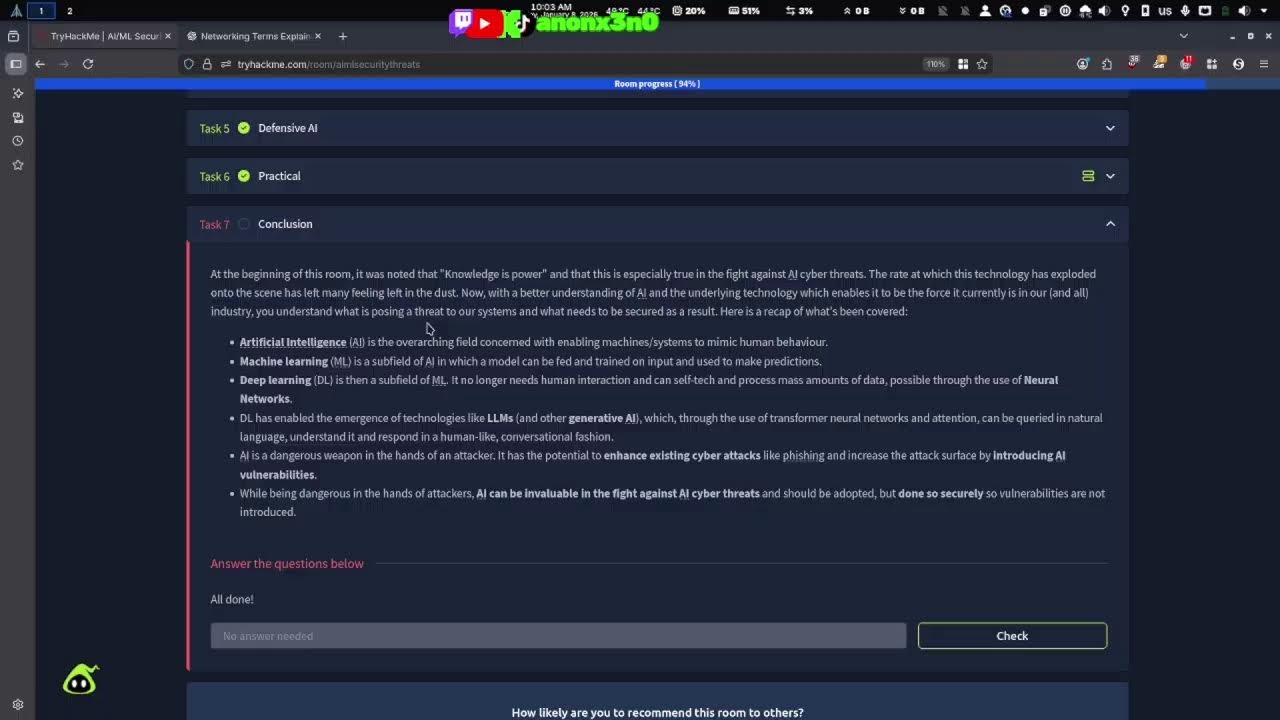 AI/ML Security Threats | TryHackMe - Walkthrough