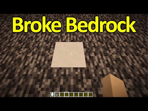 New Way to Break Bedrock in 1.17!