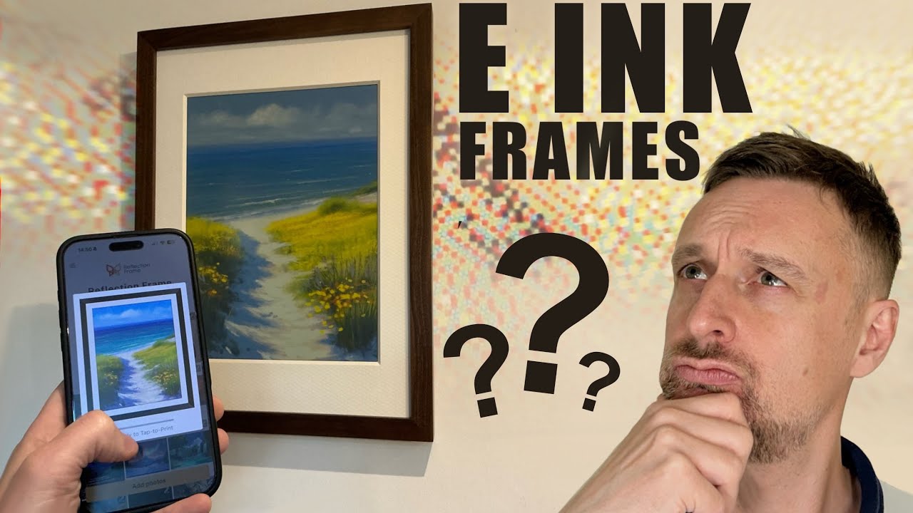 E Ink FRAMES any Good? An Artist's Test Review