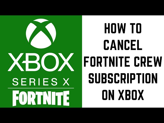 How to cancel your Fortnite Crew pack subscription: A detailed guide