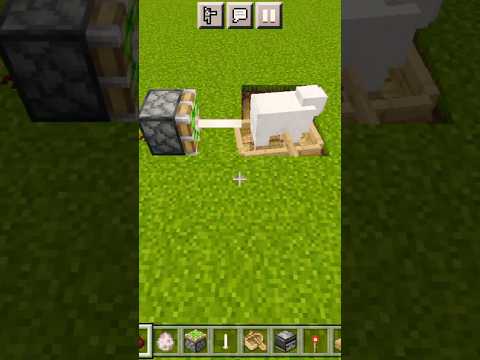 How to make a sheep fricker in Minecraft #shorts #viral #minecraft