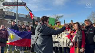 Duterte arrives in the Netherlands to face International Criminal Court