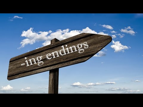 How to pronounce -ing verb endings in English