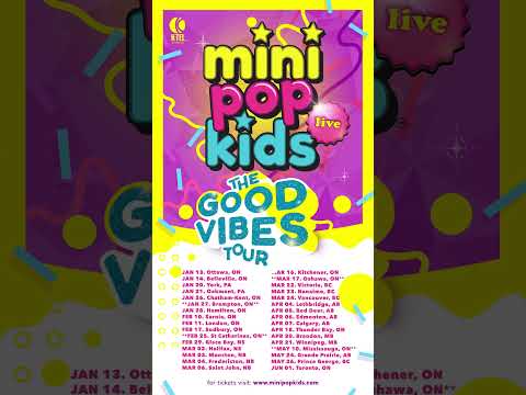 INTRODUCING THE GOOD VIBES TOUR! 🤩 🎟️ #Shorts