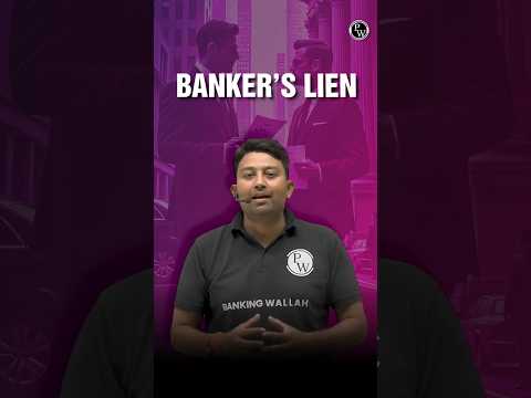 Banker's Lien Explained #ytshorts #pw #jaiibcaiibwallah