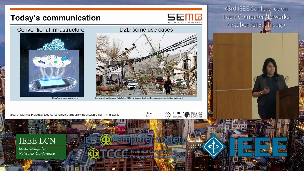 IEEE LCN 2018 Oct 02 - 11.00h Plenary session: Best Paper Candidate Flor Álvarez