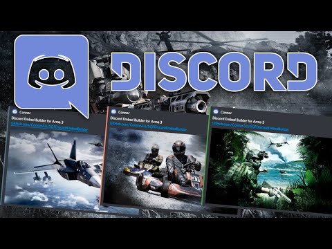 Discord Embed Builder for Arma 3 v1.0