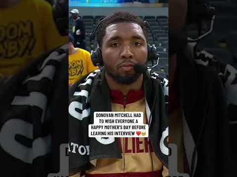 Donovan Mitchell wishes a Happy Mothers' Day 🥹
