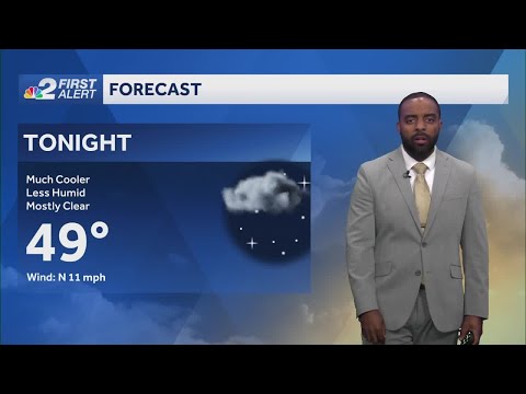 Forecast: Chilly and brisk Friday night