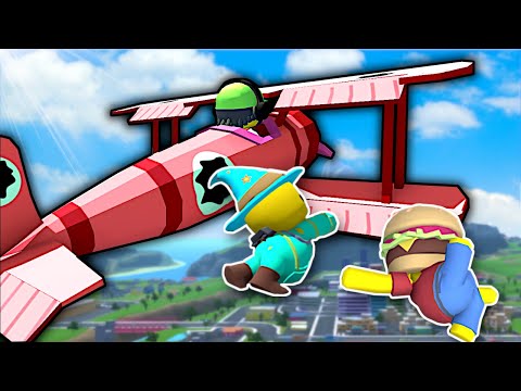 DANGEROUS RAGDOLL STUNTS! - Wobbly Life Multiplayer Gameplay