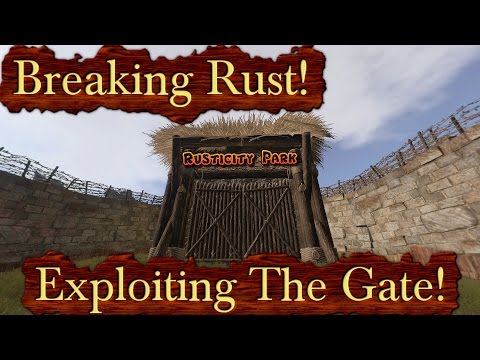 Steam Community :: Video :: Breaking Rust Episode 30! | Exploiting The Wooden Gate!
