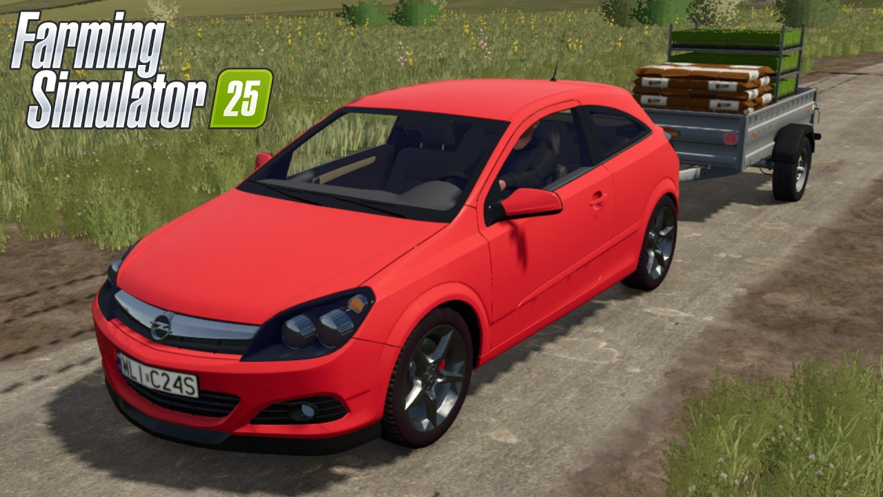 FS25 - Opel Astra H GTC 1.6 115PS - NEW CAR MOD for Farming Simulator 2025 ROLEPLAY | FS25 GAMEPLAY