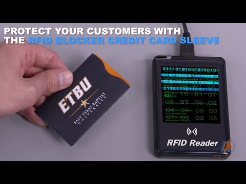 Protect Your Customers with the RFID Blocker Credit Card Sleeve