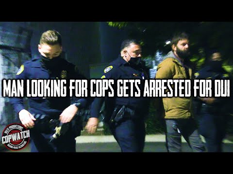Man Looking for Cops Gets FST & Arrested for DUI at Police Station ...