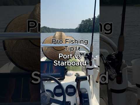 How to tell port from starboard #fishing #boating #bassfishing