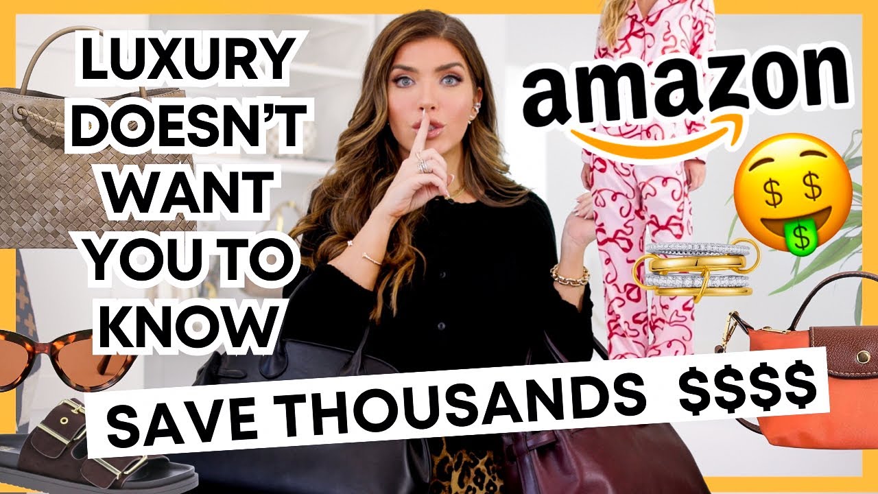 AMAZON ✨Looks for Less✨ that LUXURY BRANDS Don't Want You To Know About 🤫 #AmazonHaul #AmazonFinds
