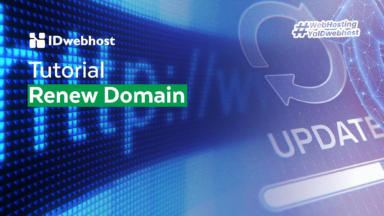 Tutorial Order Perpanjangan / Renew Domain di IDwebhost