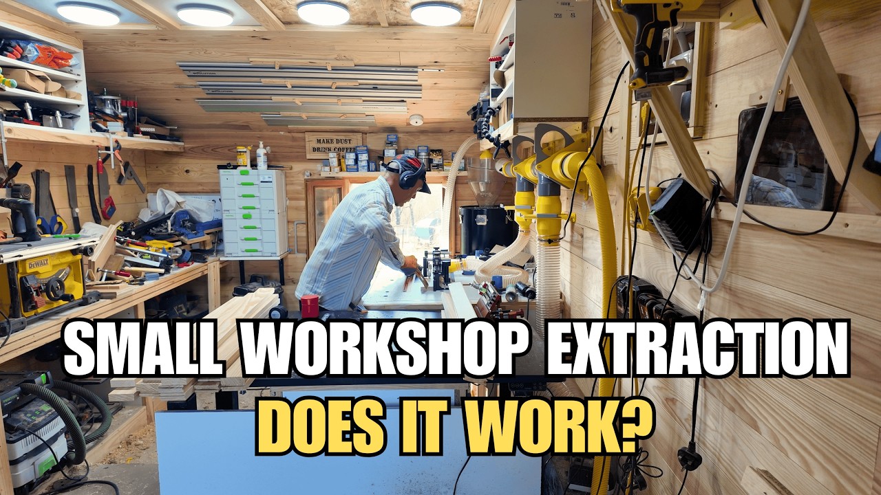 Making a Box Jig and Small Workshop 3D Printed Dust Extraction