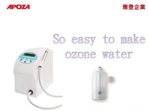 J-500 easy to make ozone water