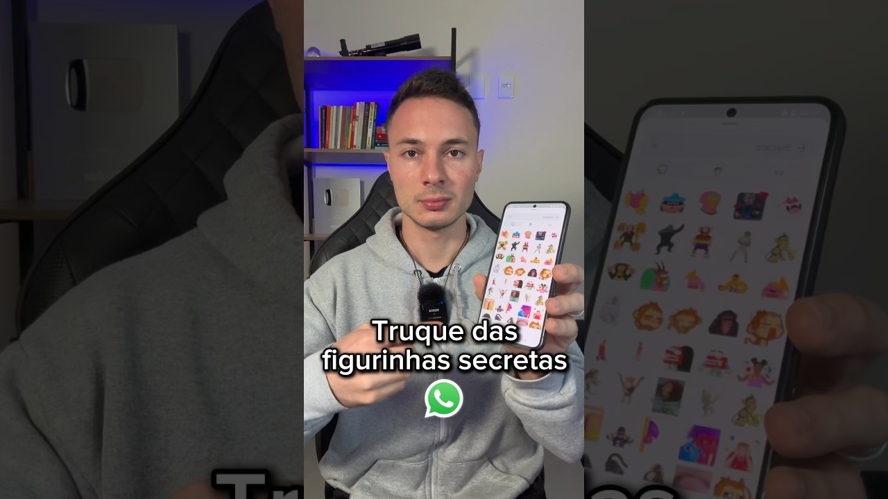 WhatsApp Secret Stickers Trick #tips #whatsapp #cellphone