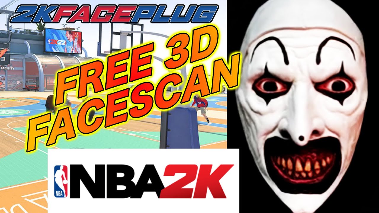 *FREE* THE TERRIFIER 3D FACE SCAN *ALL 2K VERSIONS*