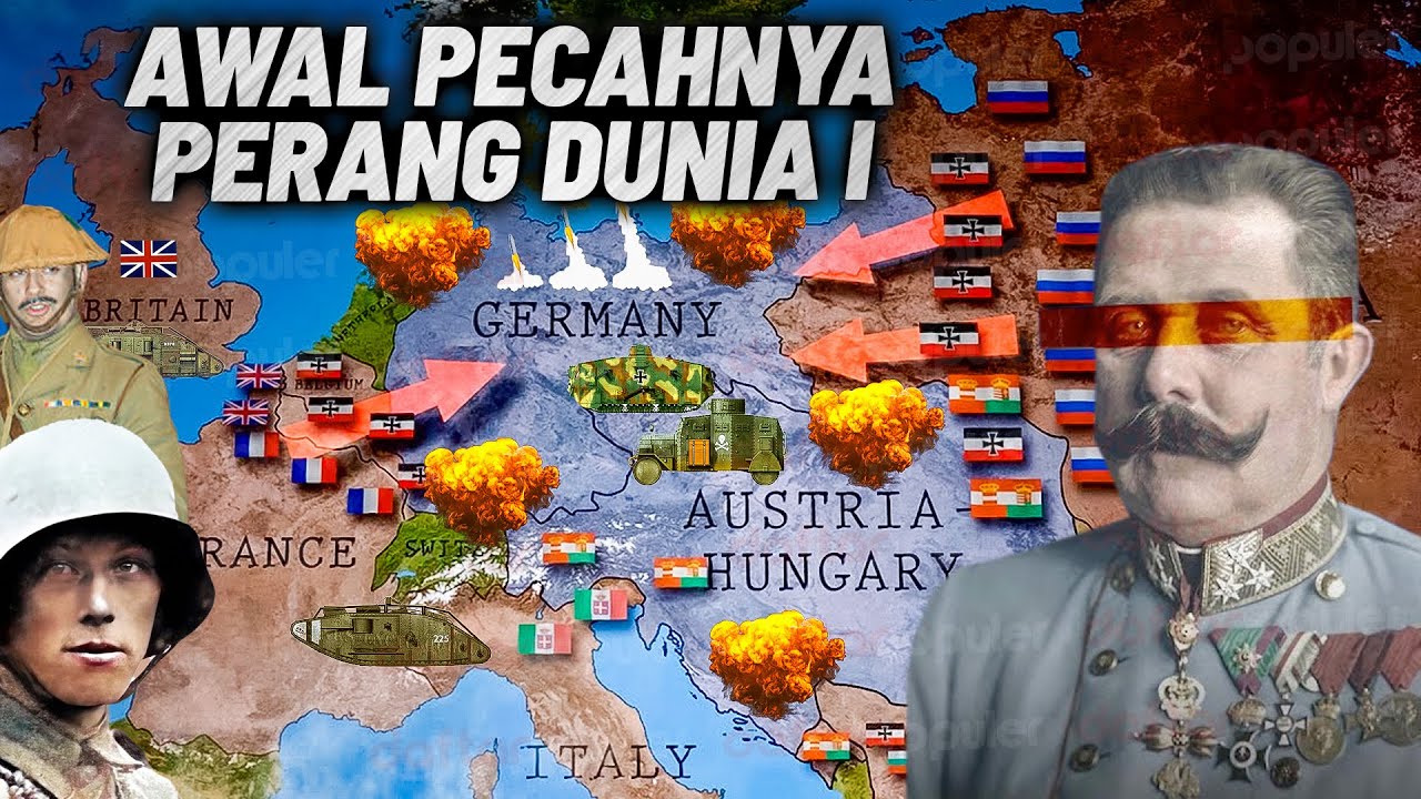 Sampai Meneteskan Air Mata, Minimal Nonton Sekali Seumur Hidup! Sejarah Singkat Perang Dunia 1 - WWI