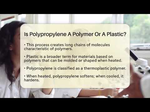 Is Polypropylene A Polymer Or A Plastic? - Chemistry For Everyone
