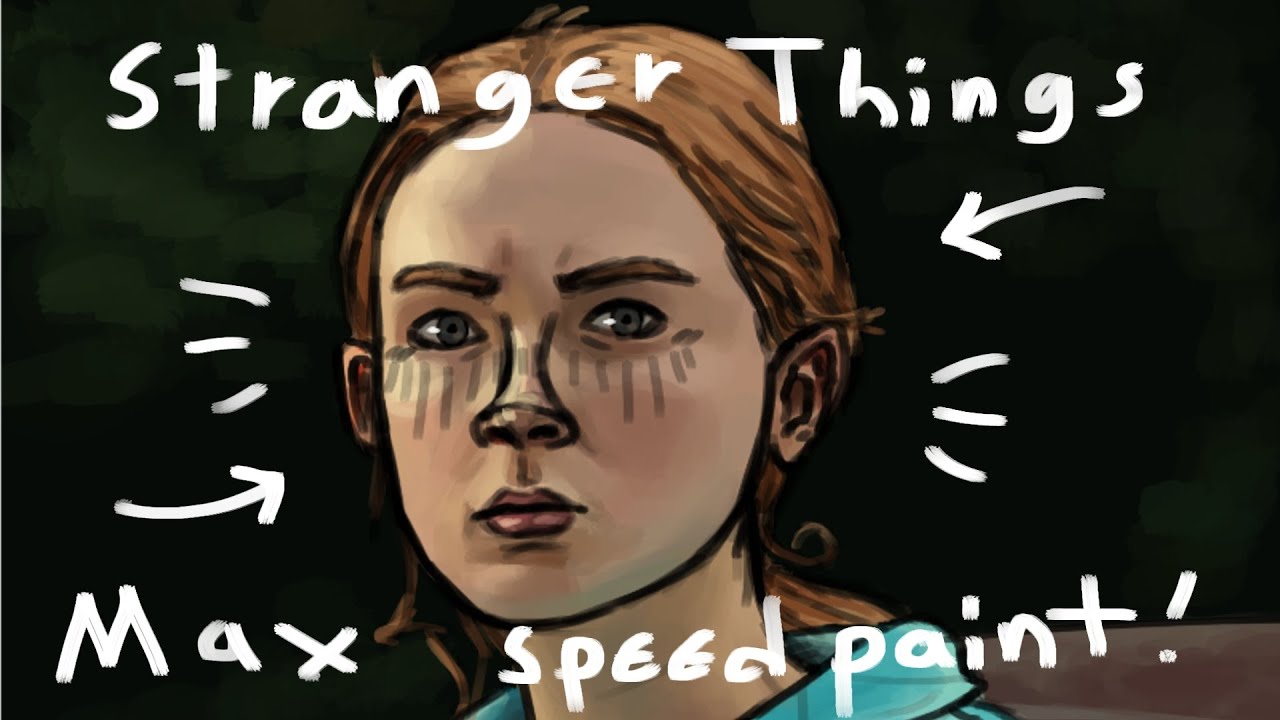 Max Mayfield // Stranger Things 4 speedpaint