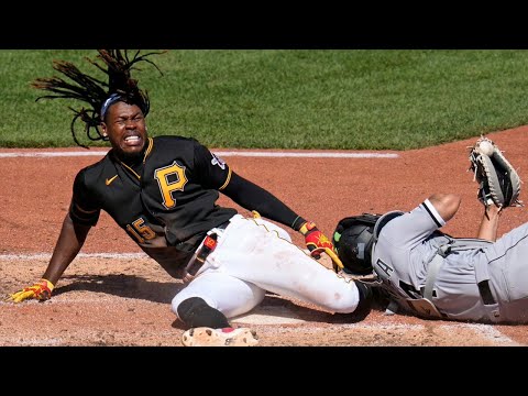 Benches clear in Pittsburgh after a scary collision with O’Neil Cruz at home! Cruz's injury!